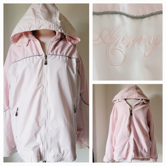 U.S. Army | Jackets & Coats | Pink Reversible Army Winter Jacket Size ...